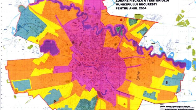 harta impartire capitala Bucuresti pe zone - Auto motor si sport